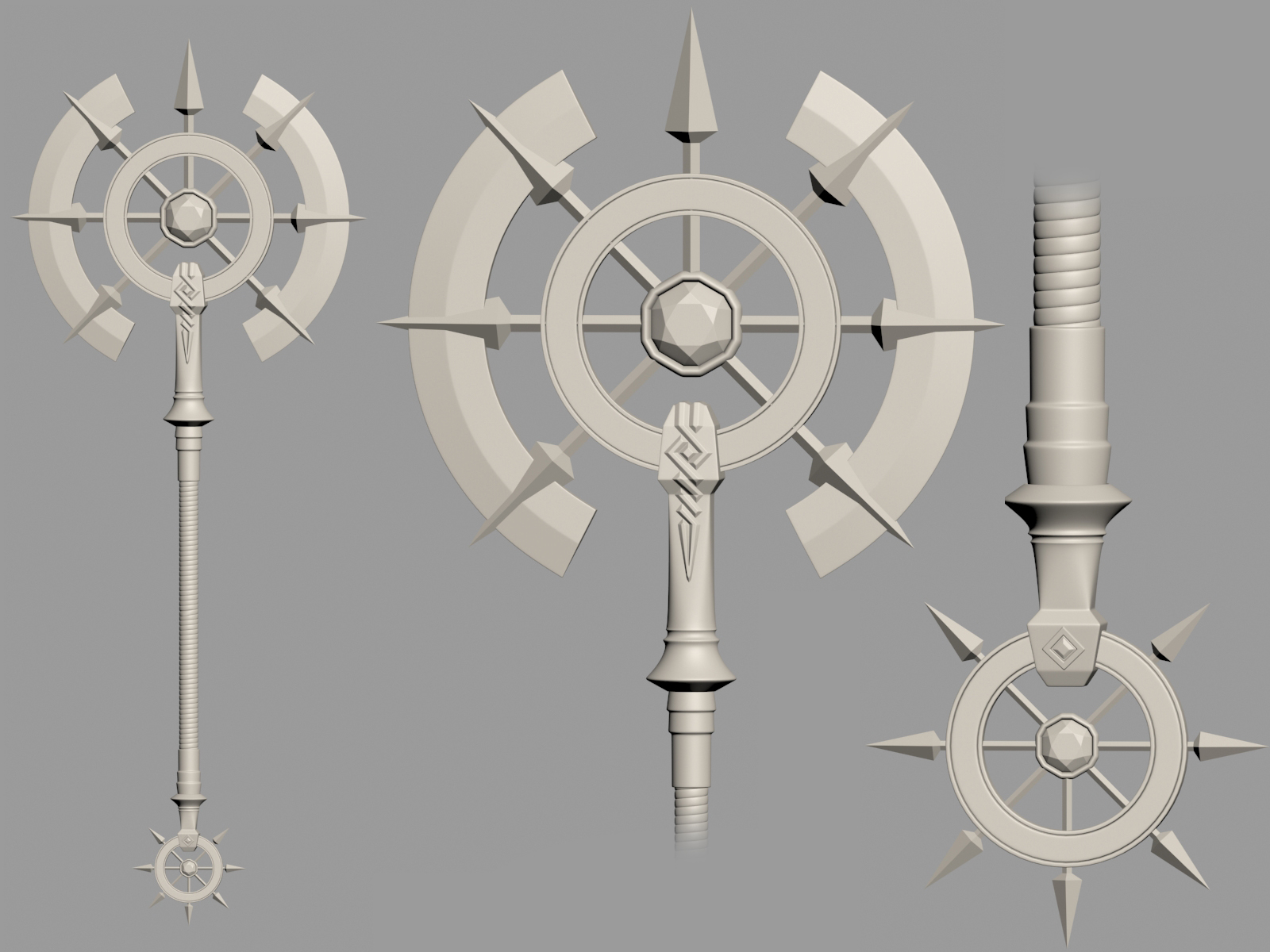 [DS2] Axe, Piflik — polycount